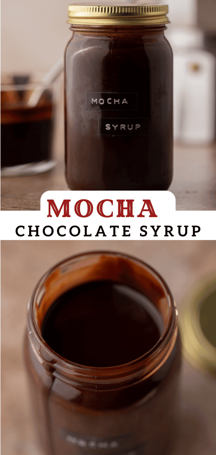 The Best Homemade Mocha Coffee Syrup Recipe - Lifestyle of a Foodie