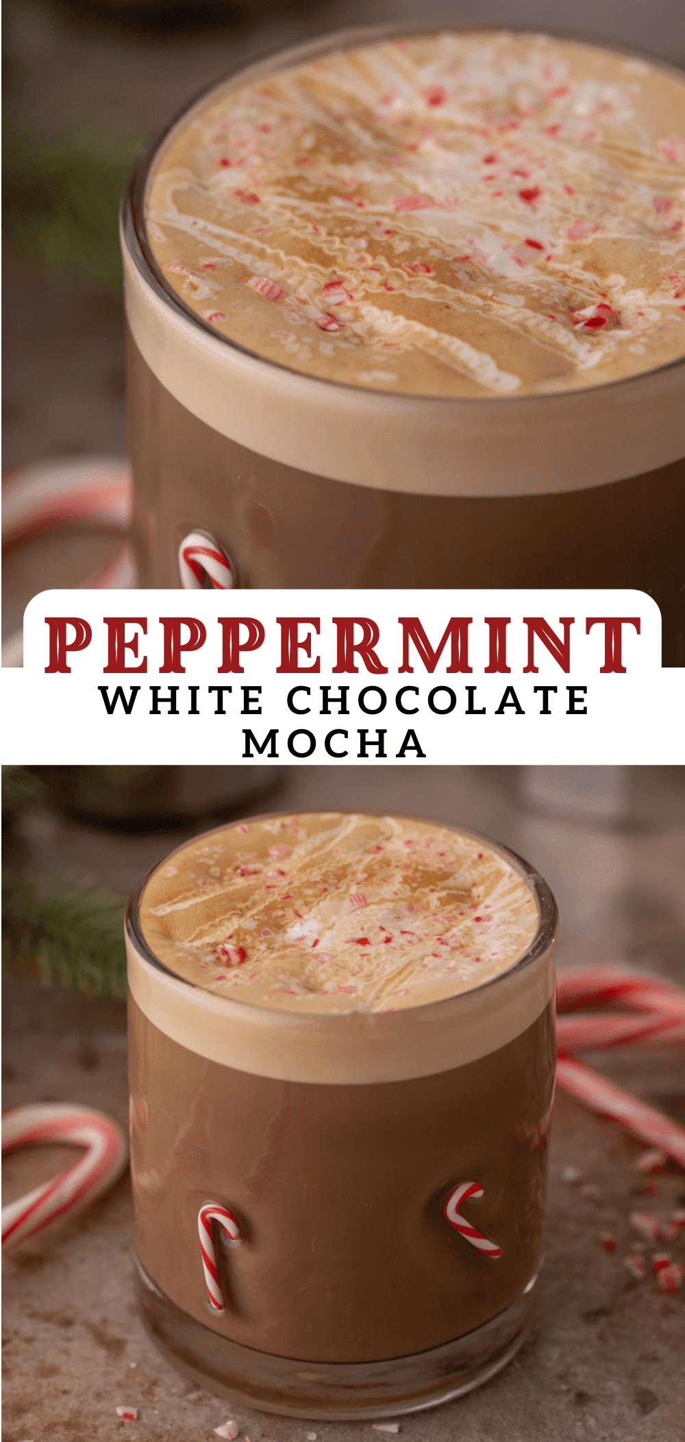 The Best Peppermint White Chocolate Mocha Recipe - Lifestyle of a Foodie