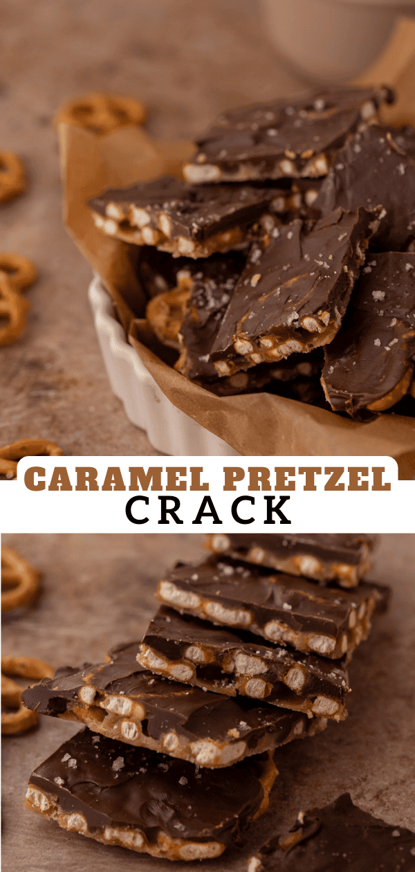 The Best Chocolate Caramel Pretzel crack Recipe - Lifestyle of a Foodie