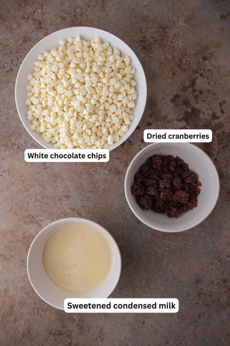 The Best Cranberry White Chocolate Fudge Recipe - Lifestyle of a Foodie