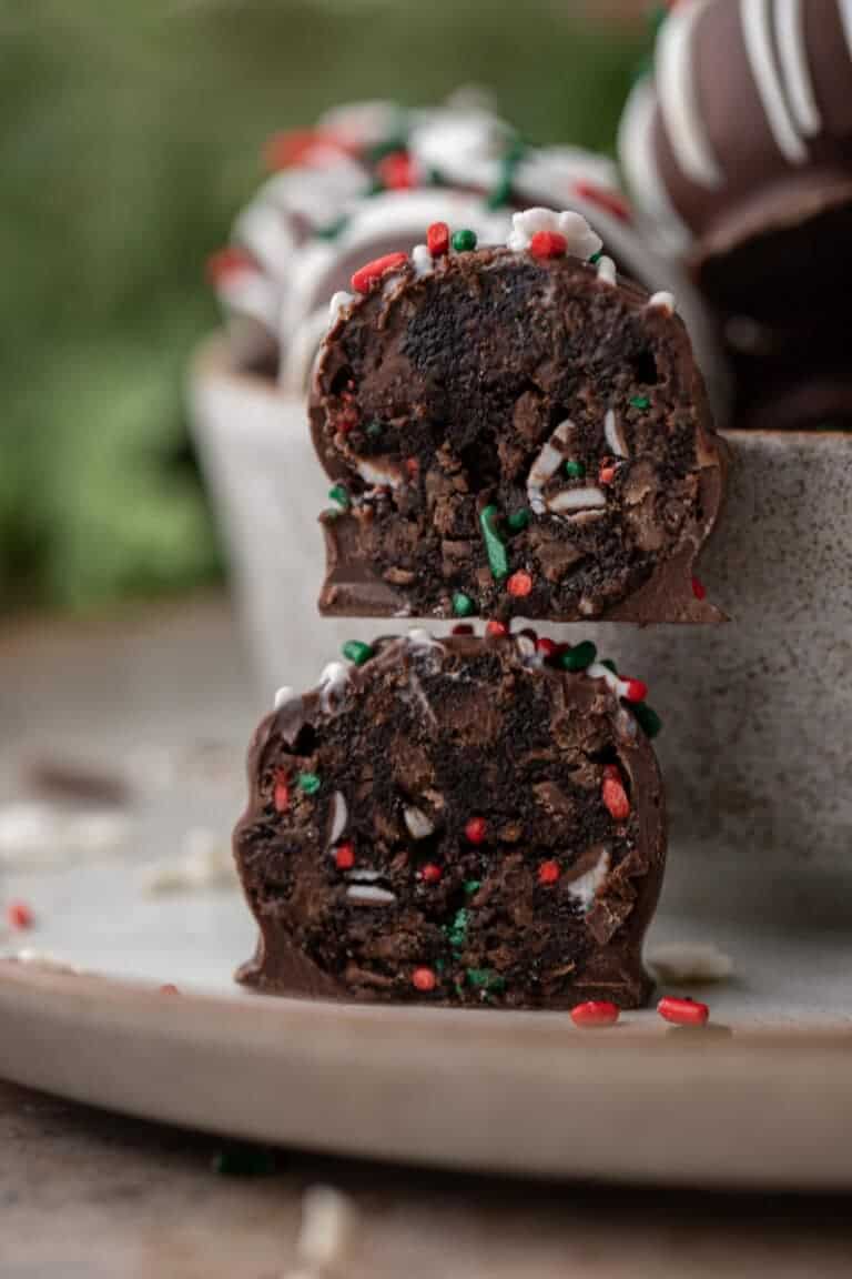 Chocolate Christmas Tree Cake Truffles (Little Debbie’s) - Lifestyle of ...
