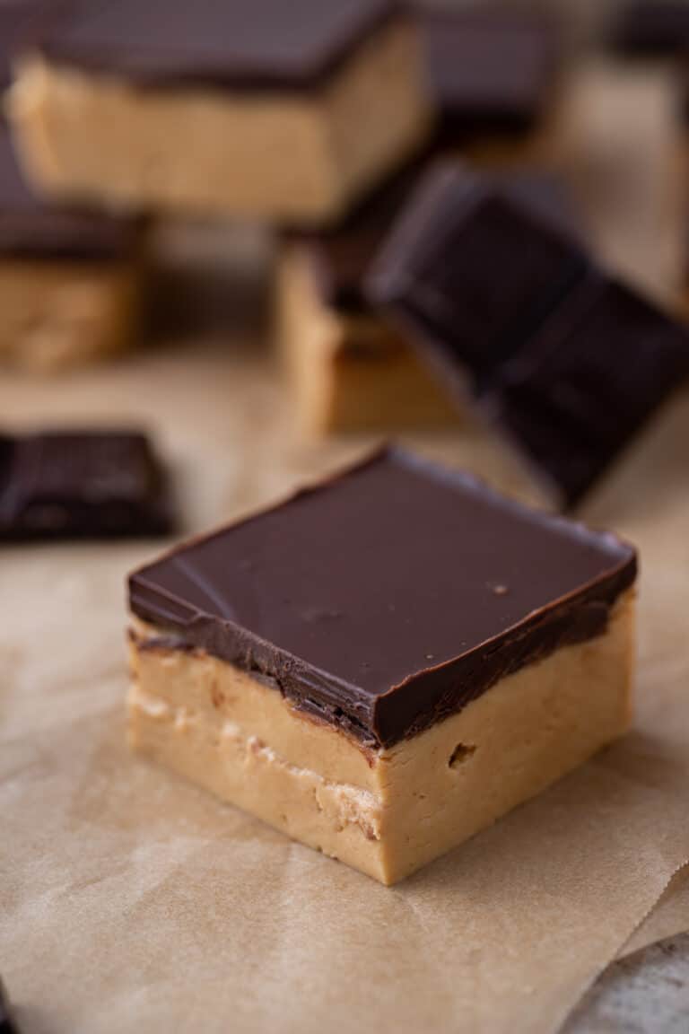 The Best Buckeye Bars Recipe No-Bake - Lifestyle of a Foodie