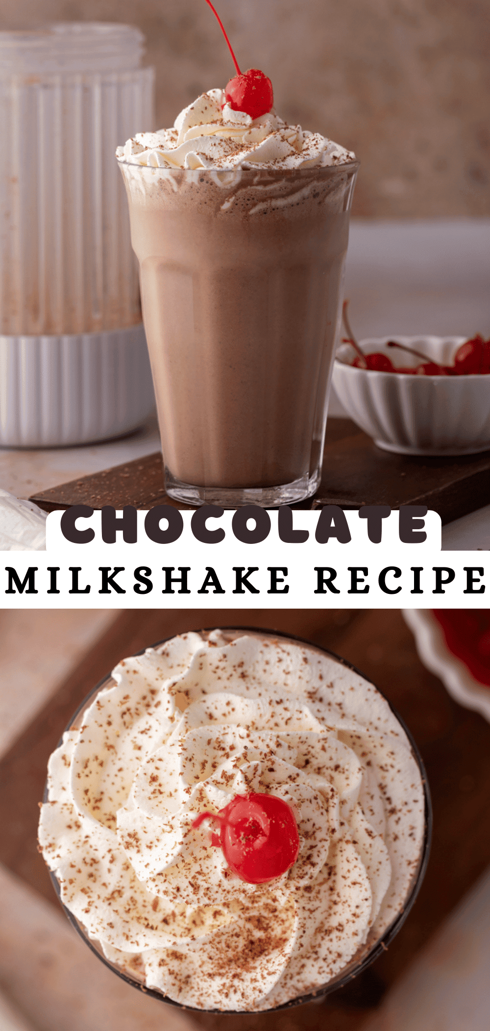 How to Make a Chocolate Milkshake (The Best Recipe) - Lifestyle of a Foodie