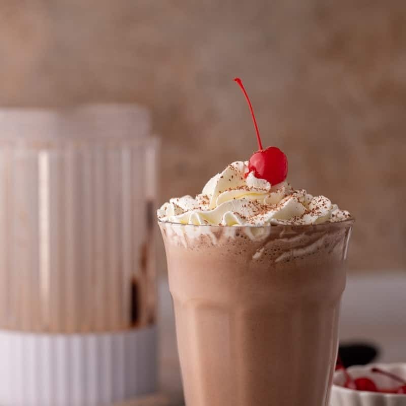 How to Make a Chocolate Milkshake (The Best Recipe) - Lifestyle of a Foodie