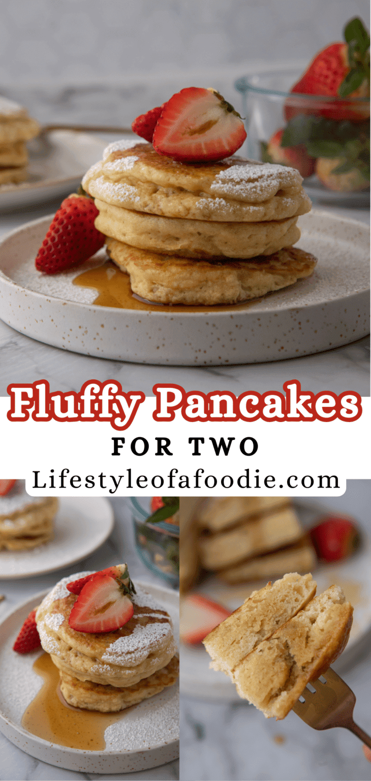 The Best Buttermilk Pancakes for Two - Lifestyle of a Foodie