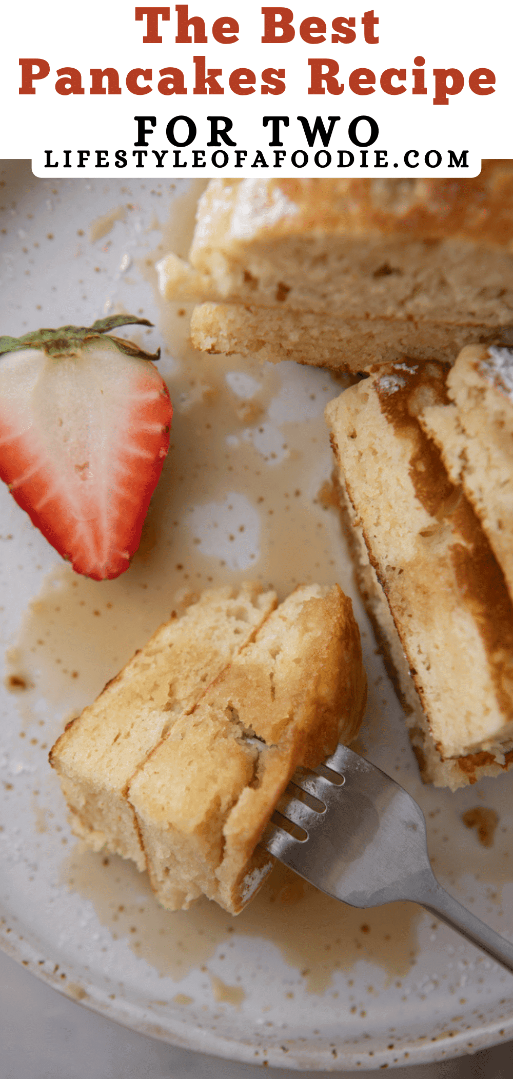 The Best Buttermilk Pancakes for Two - Lifestyle of a Foodie