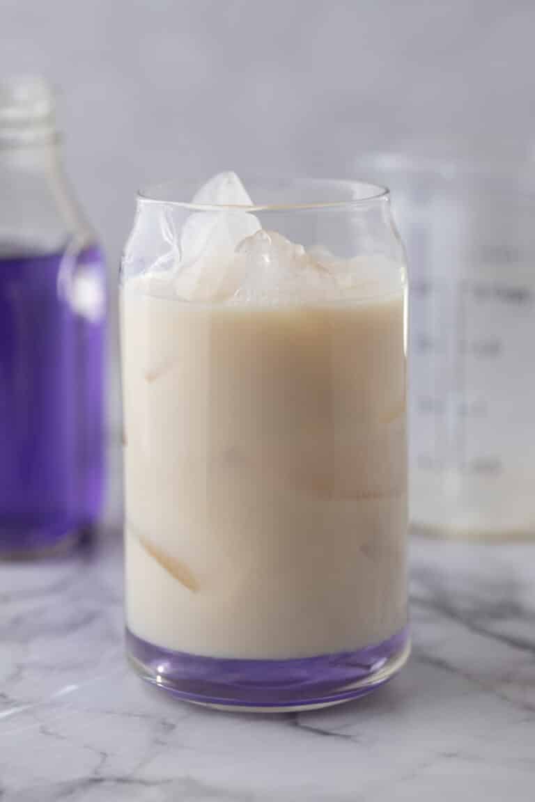 New Starbucks Iced Lavender Oatmilk Latte Recipe - Lifestyle of a Foodie