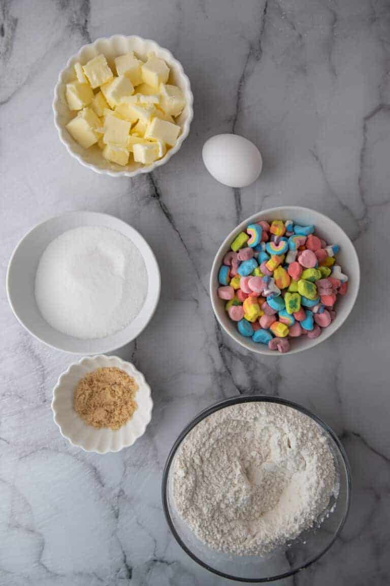 Lucky Charms Cookies (Soft Sugar Cookies with Marshmallows)