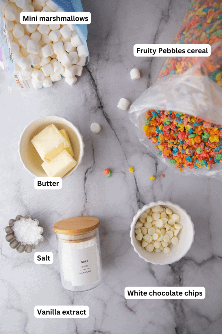 Homemade Easy Fruity Pebble Krispie Treats Recipe - Lifestyle of a Foodie