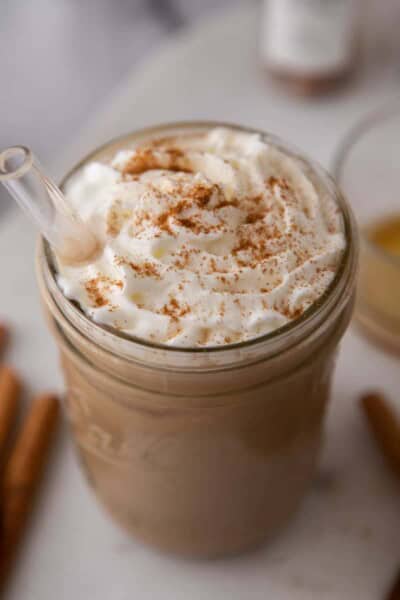 The Best Maple latte with real maple syrup (Hot & Iced) - Lifestyle of ...