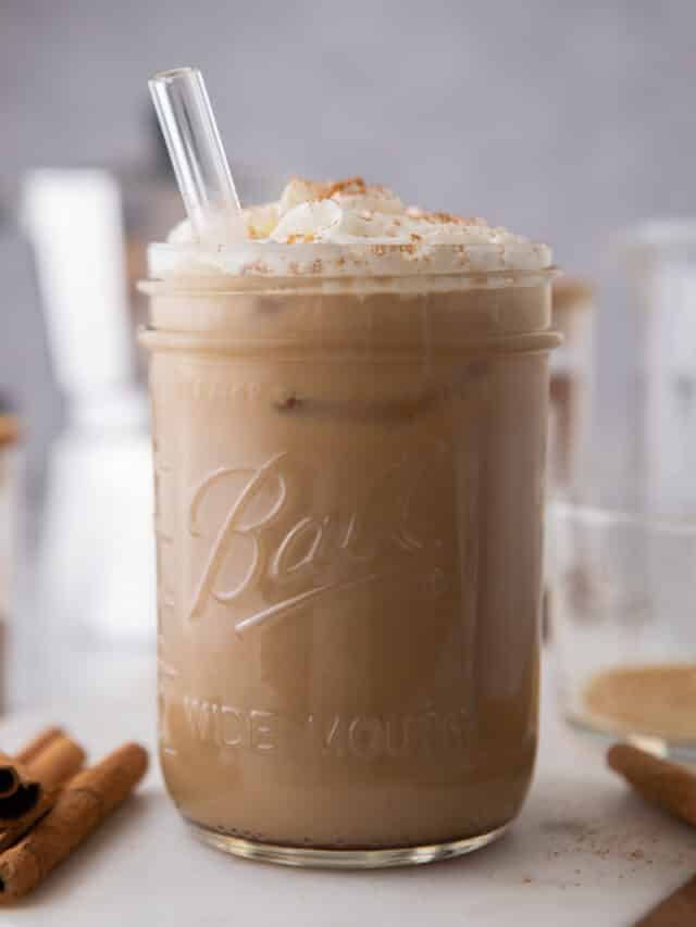 The Best Maple latte with real maple syrup (Hot & Iced) - Lifestyle of ...