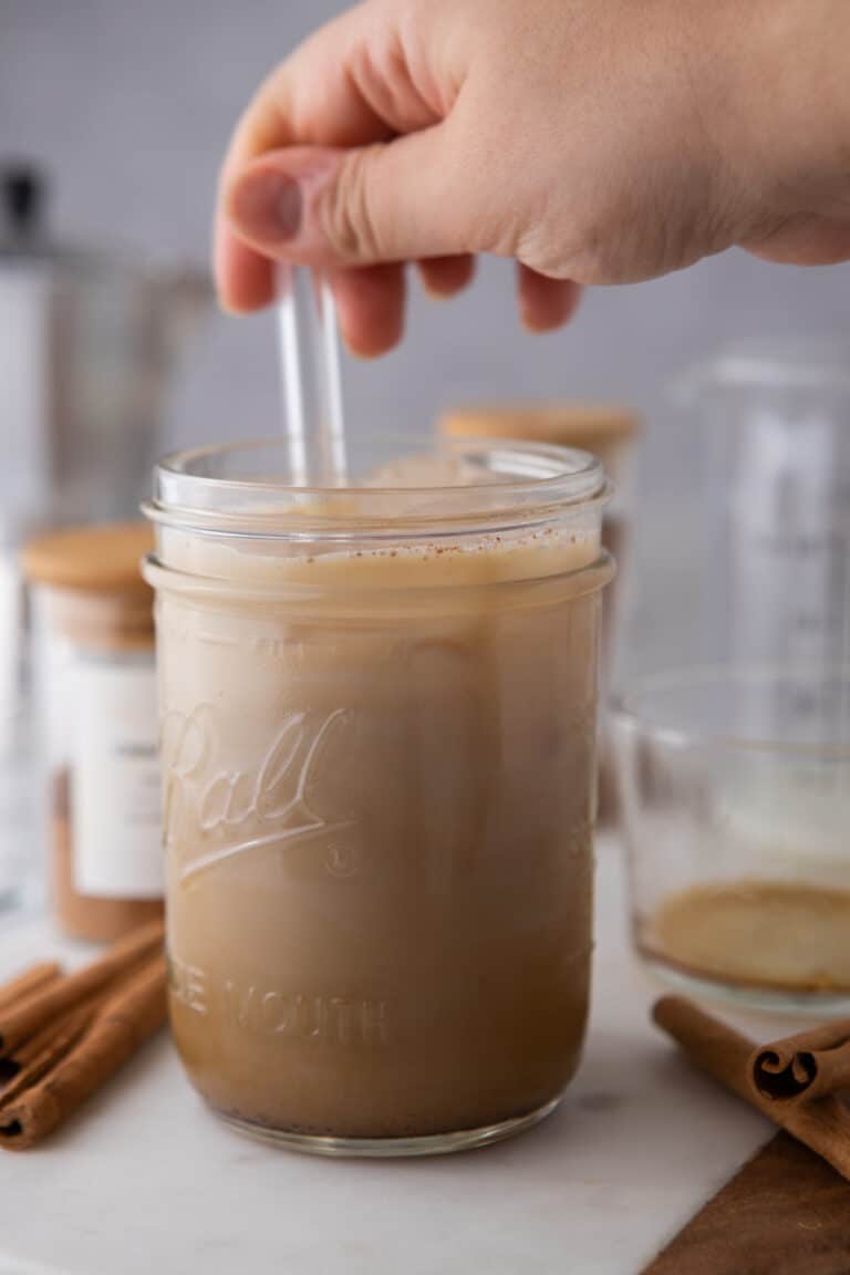 The Best Maple latte with real maple syrup (Hot & Iced) - Lifestyle of ...