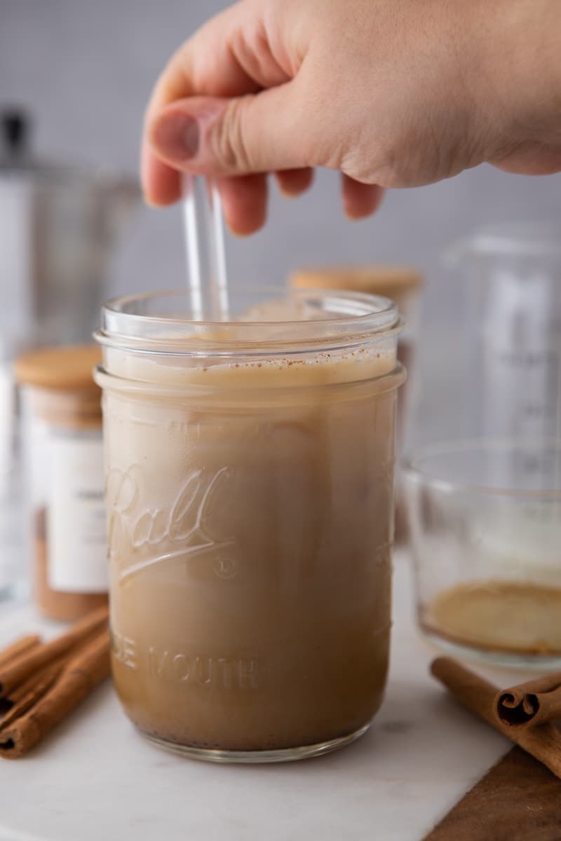 The Best Maple latte with real maple syrup (Hot & Iced) - Lifestyle of ...