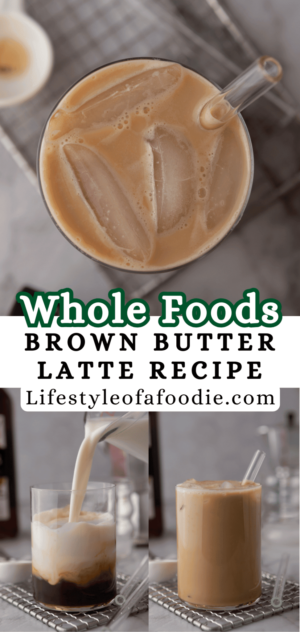 Easy Viral Whole Foods Brown Butter Cookie Latte Recipe - Lifestyle of ...