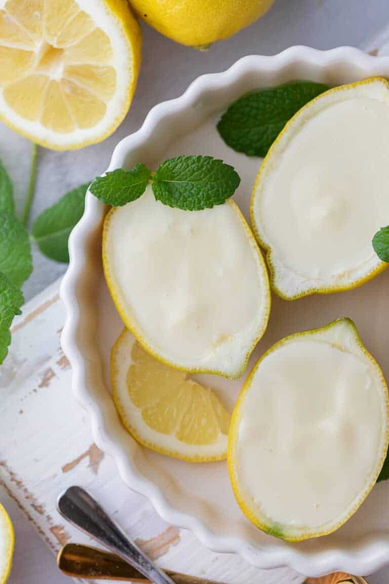 Lemon Posset (3 Ingredients, No Eggs, Creamy British Dessert ...