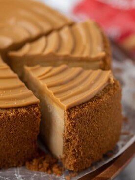 The Best 6-inch Biscoff Cheesecake Recipe - Lifestyle of a Foodie