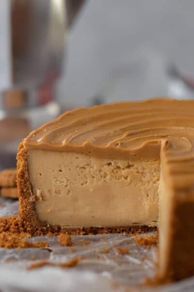 The Best 6-inch Biscoff Cheesecake Recipe - Lifestyle of a Foodie