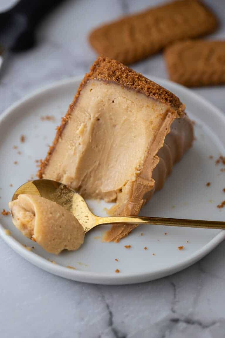 The Best 6-inch Biscoff Cheesecake Recipe - Lifestyle of a Foodie