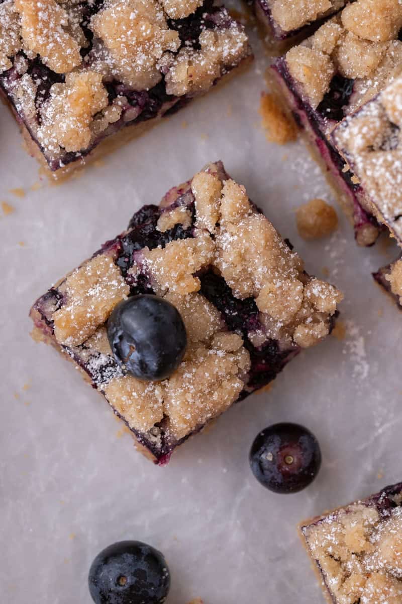 The Best Blueberry blondies recipe - Lifestyle of a Foodie