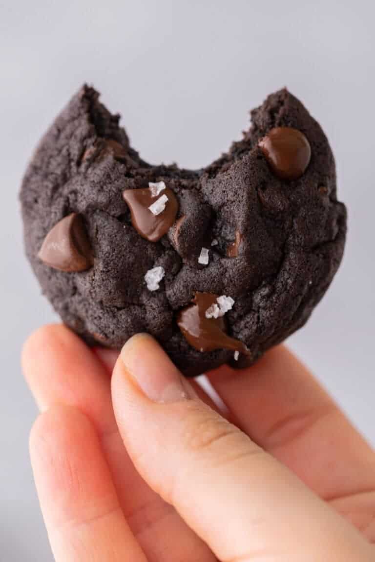 The Best Chocolate Chip Black Cocoa Cookies - Lifestyle of a Foodie