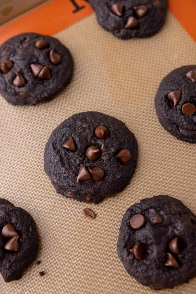 The Best Chocolate Chip Black Cocoa Cookies - Lifestyle of a Foodie