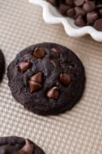 The Best Chocolate Chip Black Cocoa Cookies - Lifestyle of a Foodie
