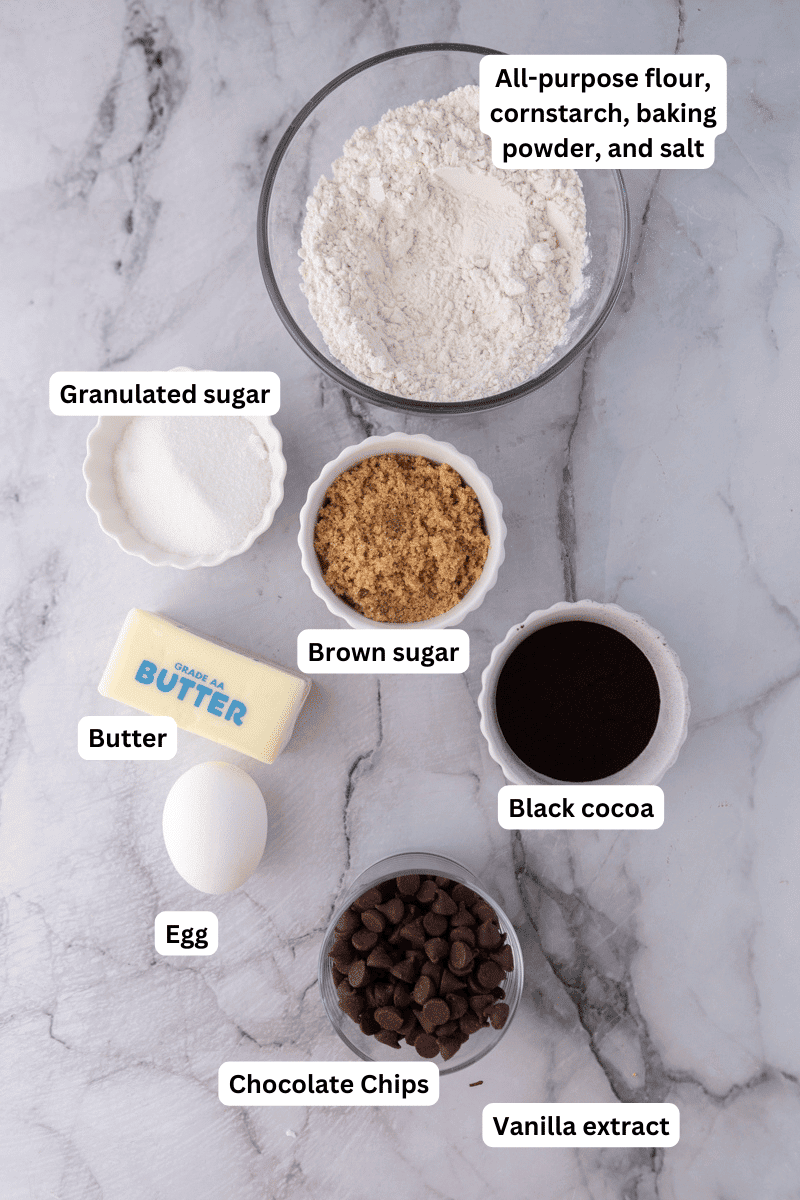The Best Chocolate Chip Black Cocoa Cookies - Lifestyle of a Foodie