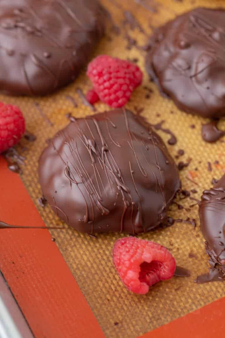 Easy Healthy Raspberry Jam Chocolate Bites Recipe - Lifestyle of a Foodie