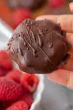 Easy Healthy Raspberry Jam Chocolate Bites Recipe - Lifestyle of a Foodie