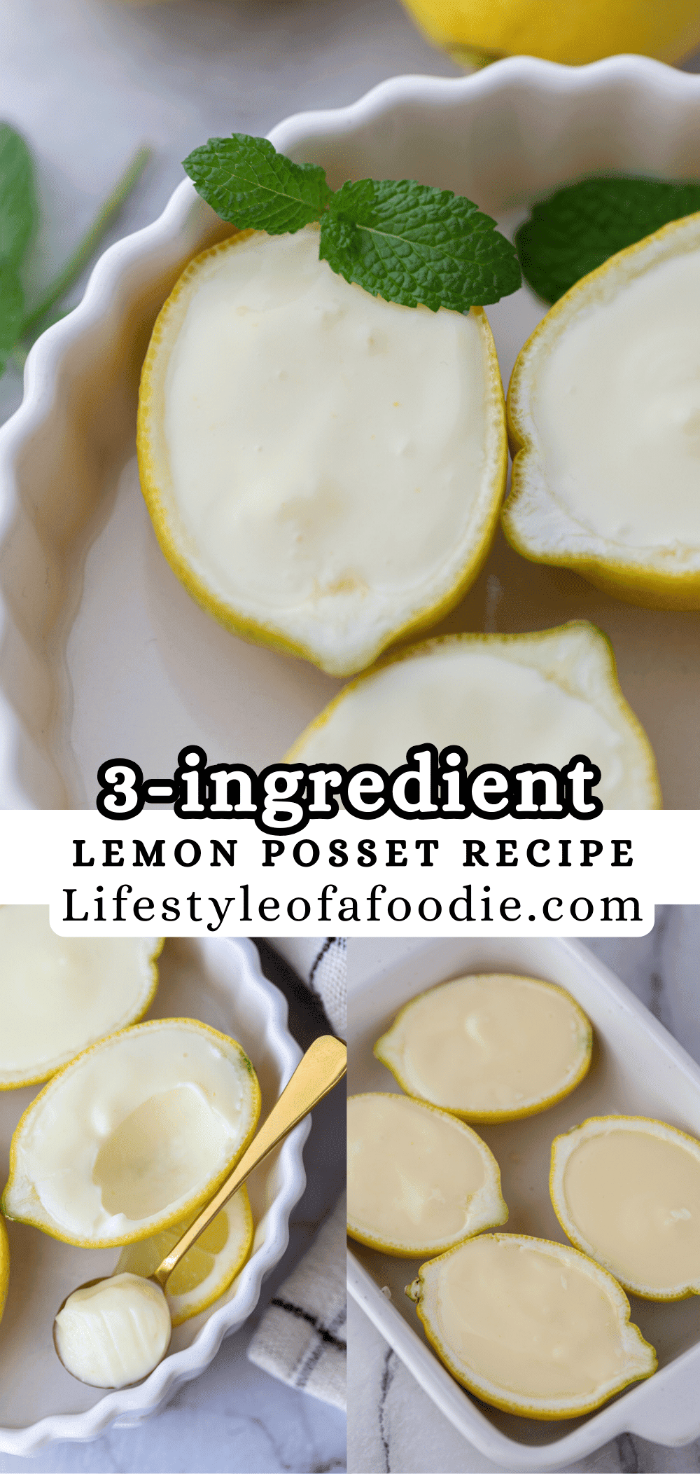 The Best Easy Lemon Posset Recipe - Lifestyle of a Foodie