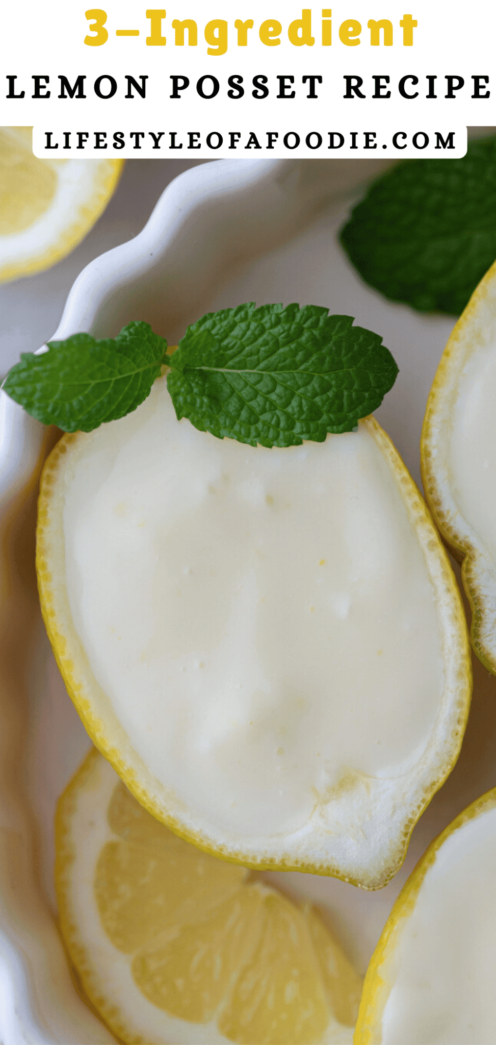 The Best Easy Lemon Posset Recipe - Lifestyle of a Foodie