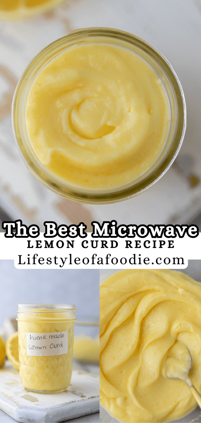 The Best Microwave Lemon Curd Recipe - Lifestyle of a Foodie