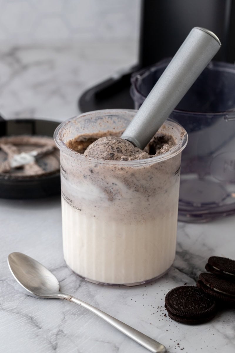 The Best Ninja Creami Cookies and Cream Recipe - Lifestyle of a Foodie