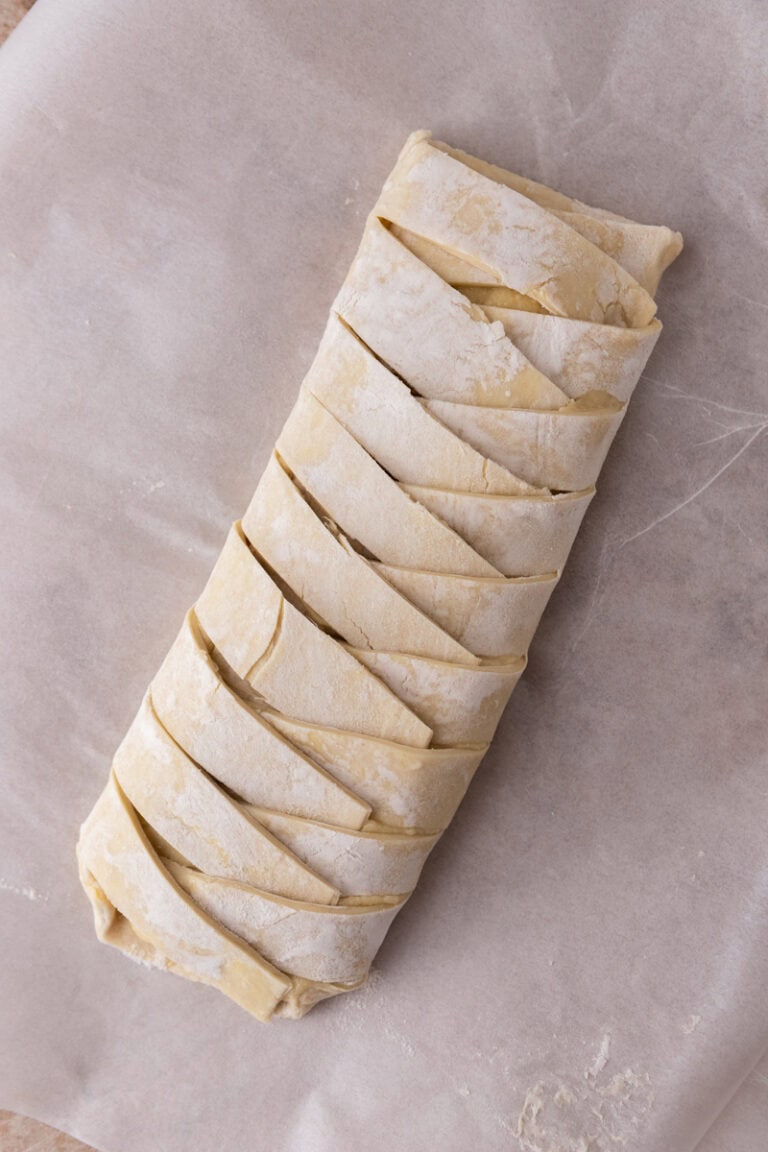 The Best Braided Almond Croissant Danish Recipe - Lifestyle of a Foodie