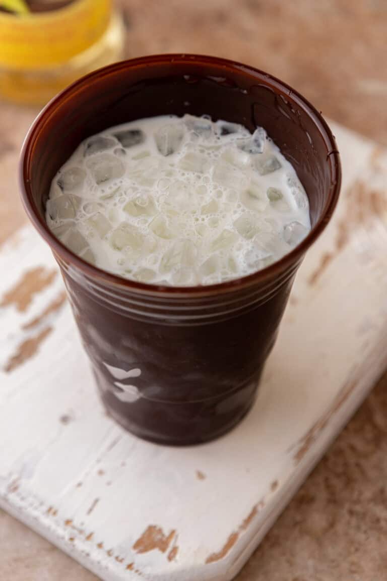 Tiktok Viral Iced Cracking Latte Copycat Recipe - Lifestyle of a Foodie