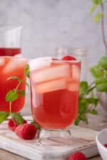 The Best Raspberry Iced Tea Recipe - Lifestyle of a Foodie