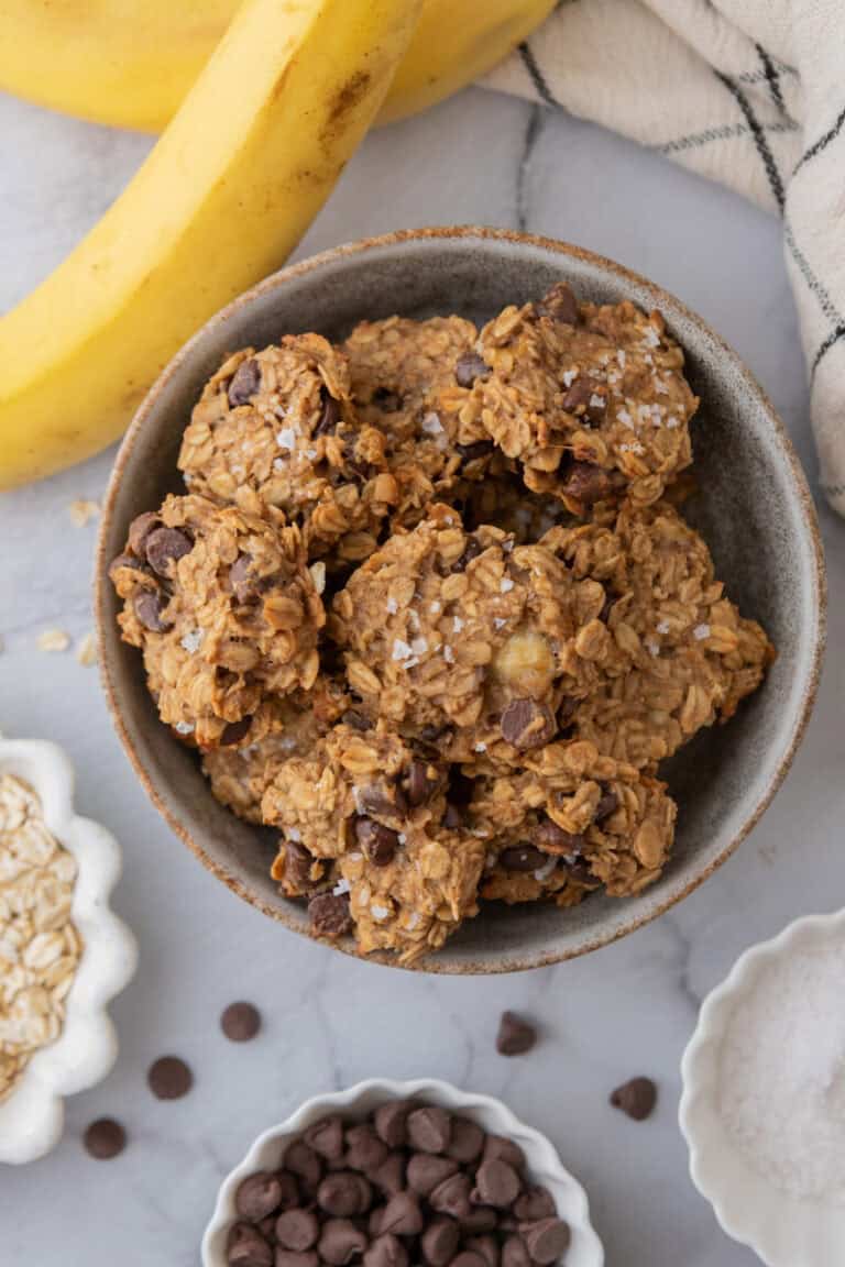 Easy Healthy Oatmeal Banana Cookies Recipe - Lifestyle of a Foodie