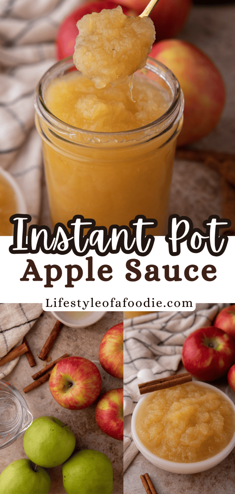 The Best Instant Pot Apple Sauce Recipe - Lifestyle of a Foodie