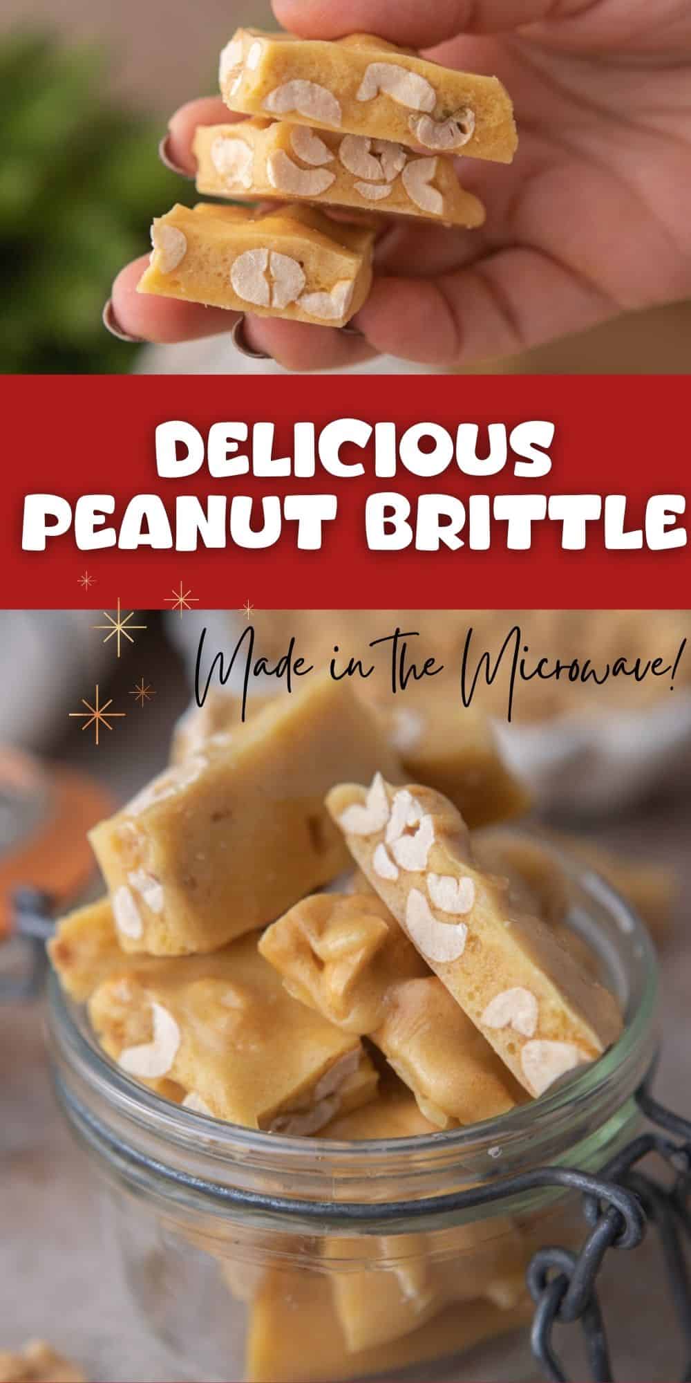 The Best Microwave Peanut Brittle Recipe - Lifestyle of a Foodie