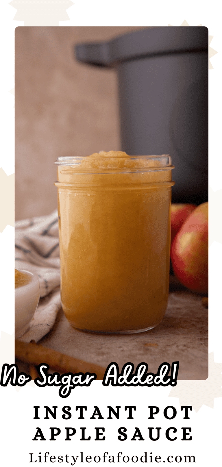 The Best Instant Pot Apple Sauce Recipe - Lifestyle of a Foodie