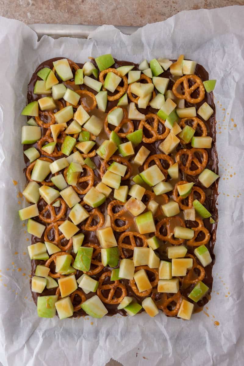 The Best Caramel Apple Bark Recipe - Lifestyle of a Foodie