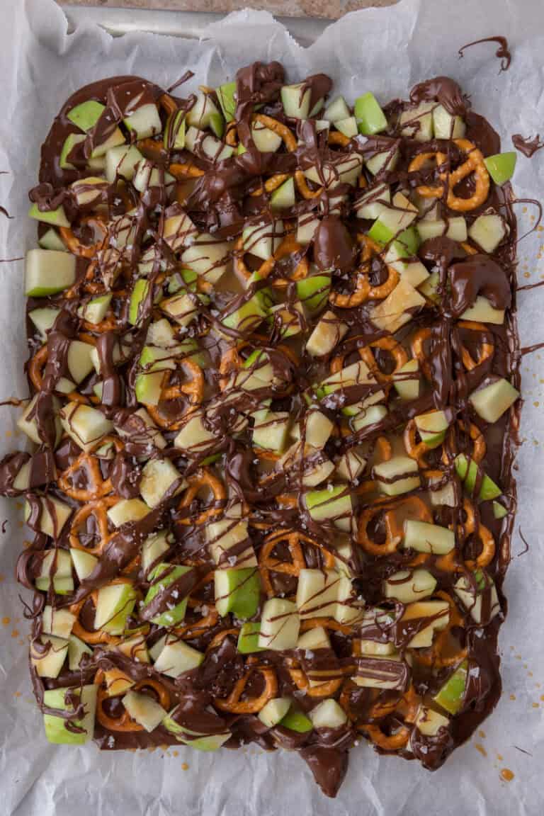 The Best Caramel Apple Bark Recipe - Lifestyle of a Foodie