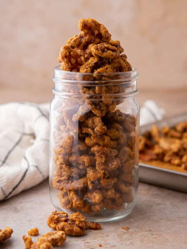 The Best Holiday Candied Walnuts Recipe - Lifestyle of a Foodie