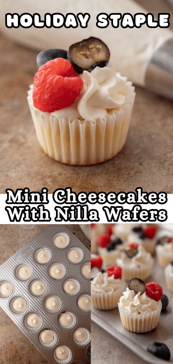 The Best Mini Cheesecakes with Nilla Wafers - Lifestyle of a Foodie