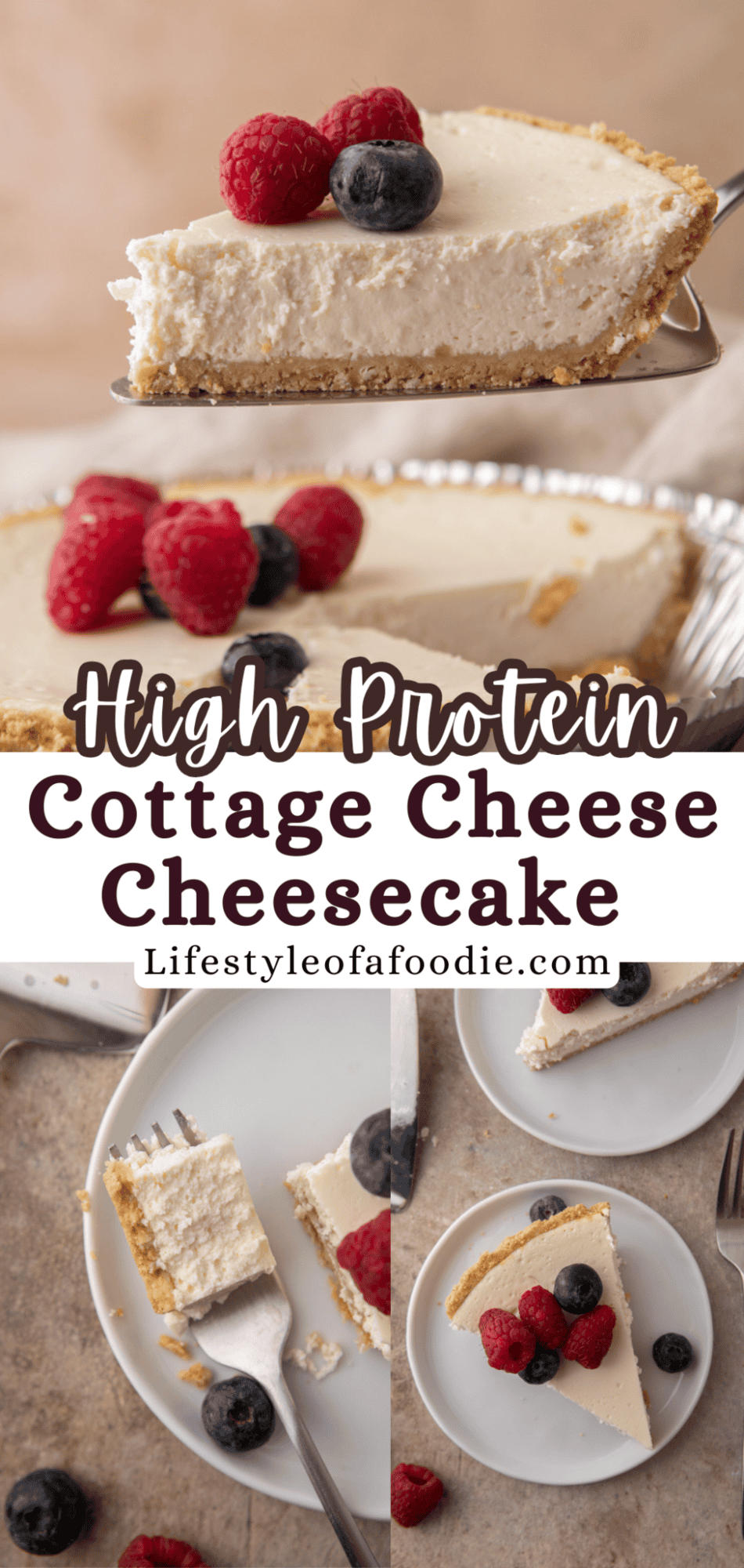 How to Make a High-Protein Cottage Cheese Cheesecake - Lifestyle of a ...