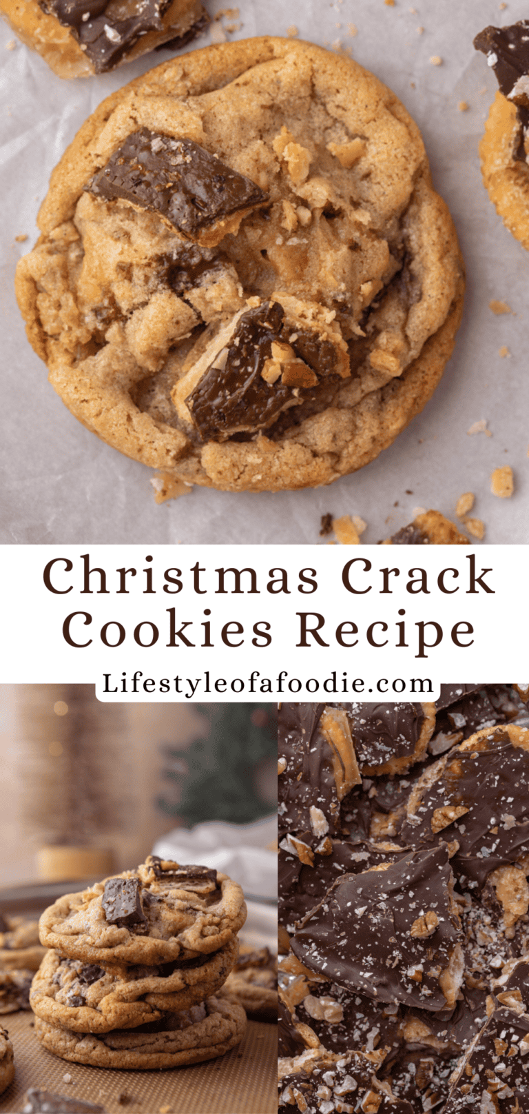 The Best Christmas Crack Cookies Recipe - Lifestyle of a Foodie