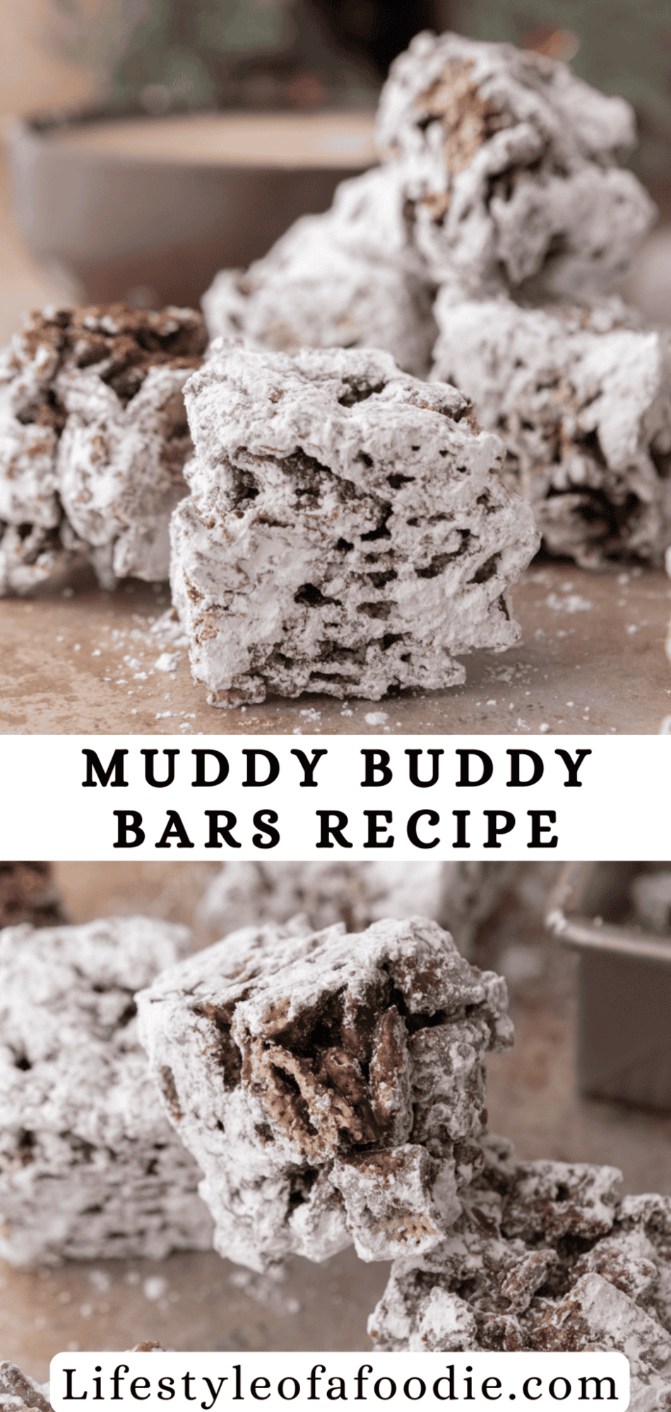 The Best Muddy Buddy Bars Recipe - Lifestyle of a Foodie