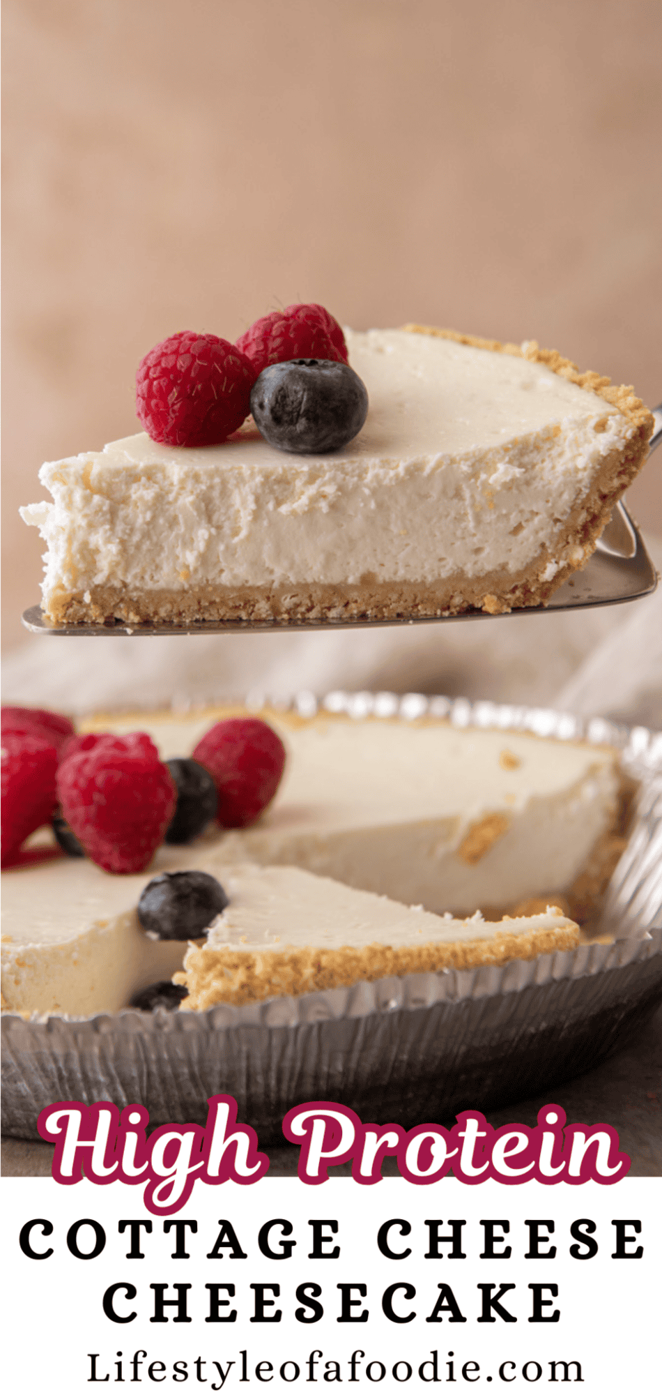 How to Make a High-Protein Cottage Cheese Cheesecake - Lifestyle of a ...