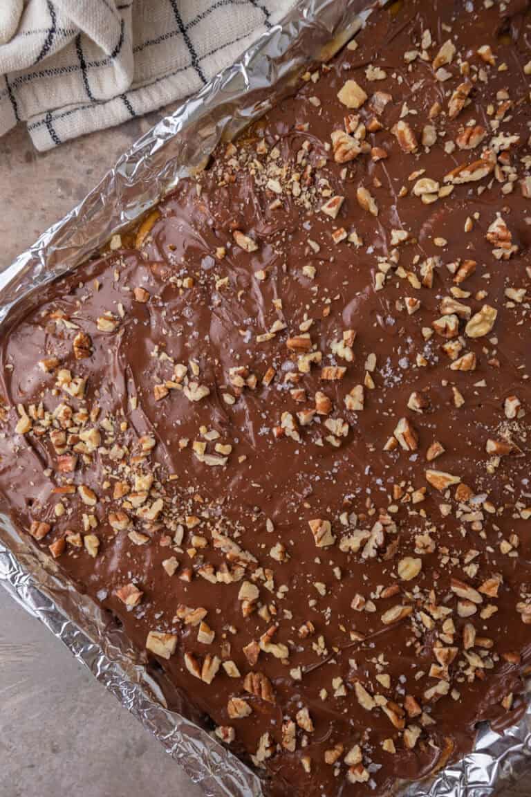 The Best Ritz Cracker Toffee Christmas Crack Recipe - Lifestyle of a Foodie