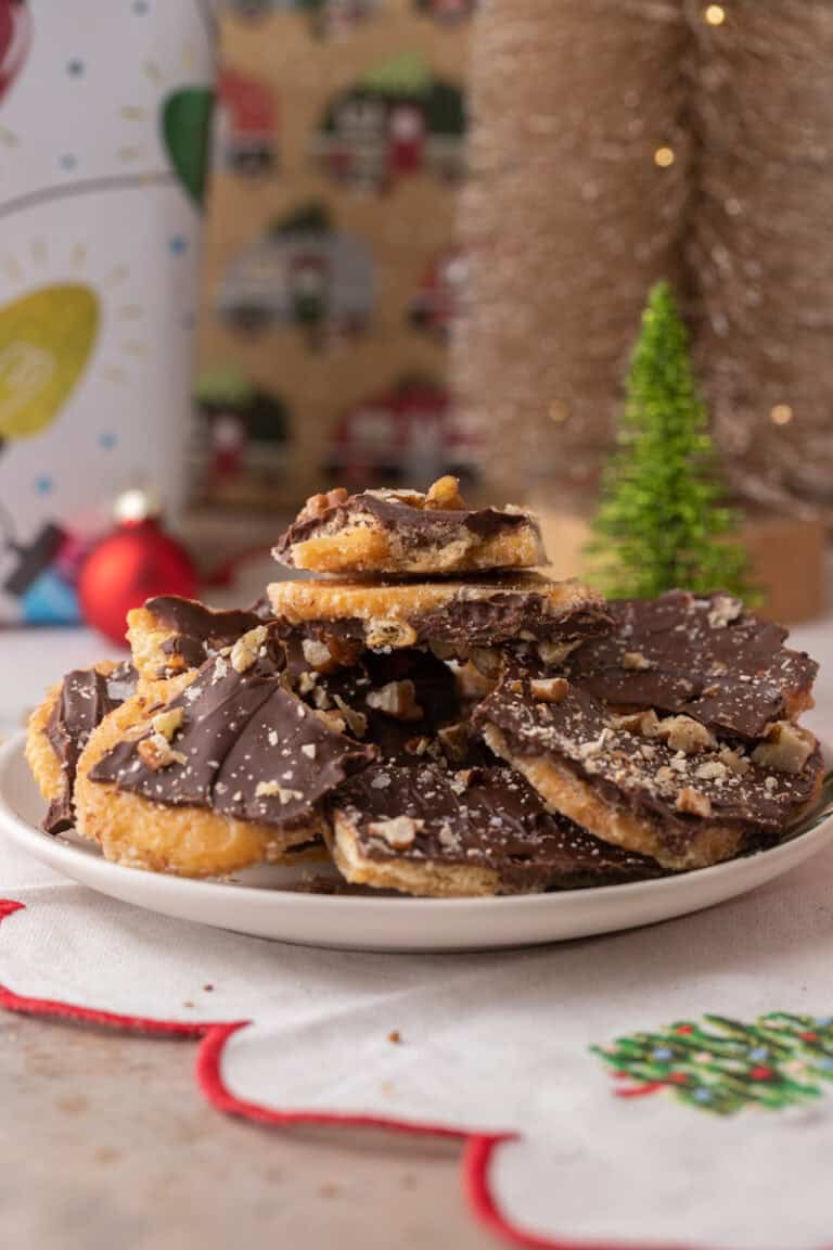 The Best Ritz Cracker Toffee Christmas Crack Recipe - Lifestyle of a Foodie